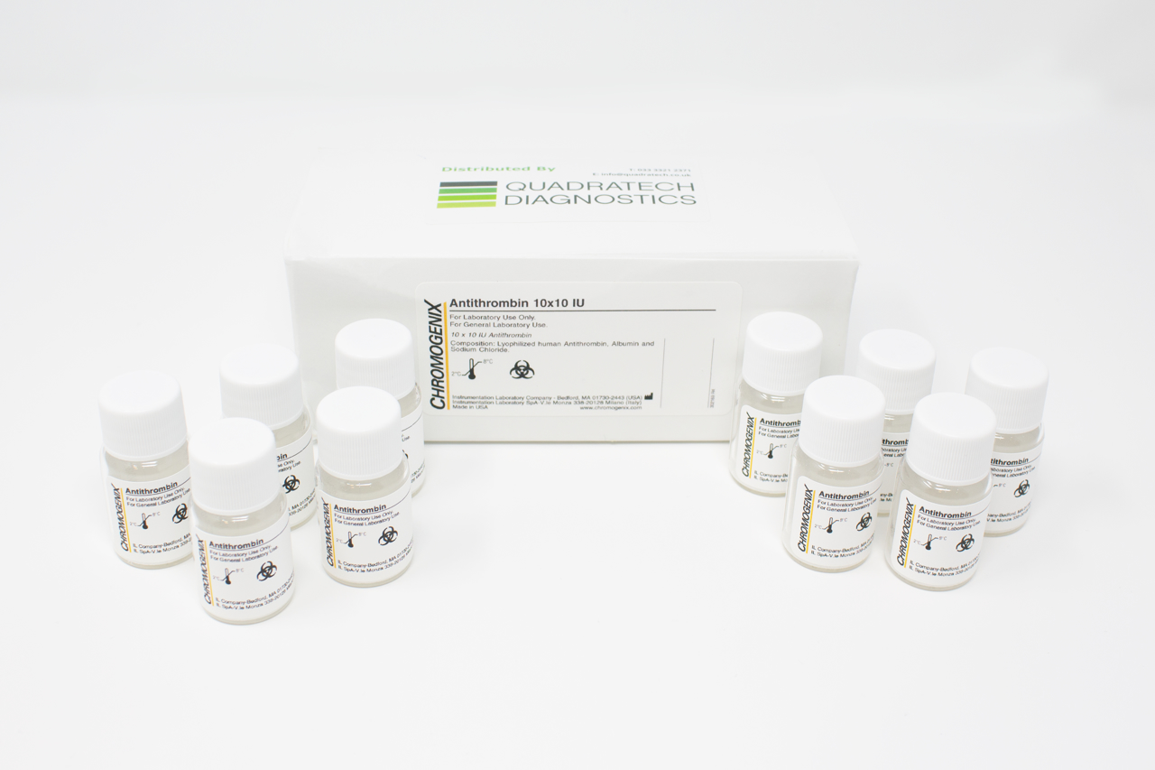 Antithrombin III (Human Purified Protein) 10x10 IU | Quadratech Diagnostics