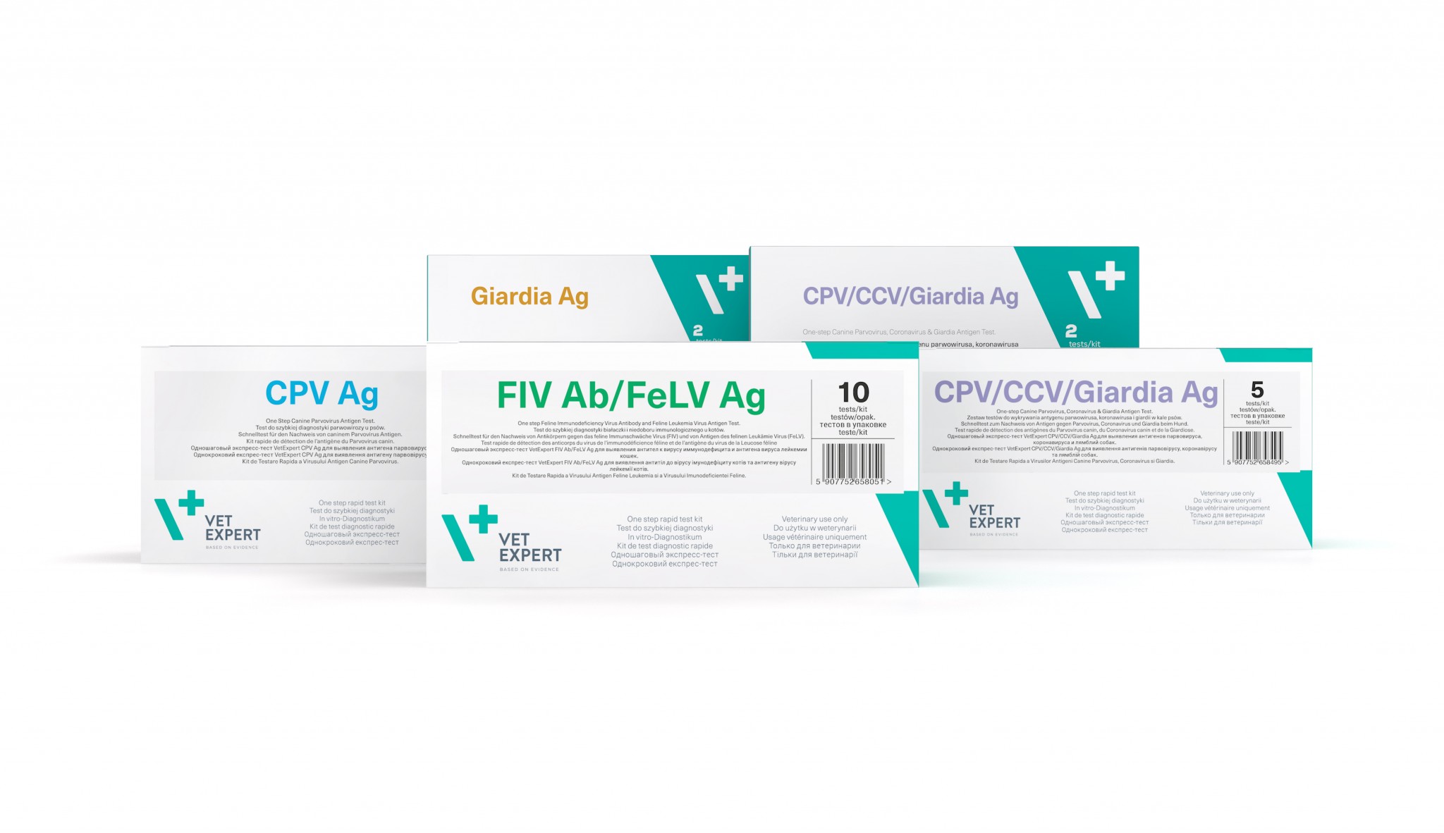 VetExpert Rapid Test Heartworm Ag - 2 Tests | Quadratech Diagnostics