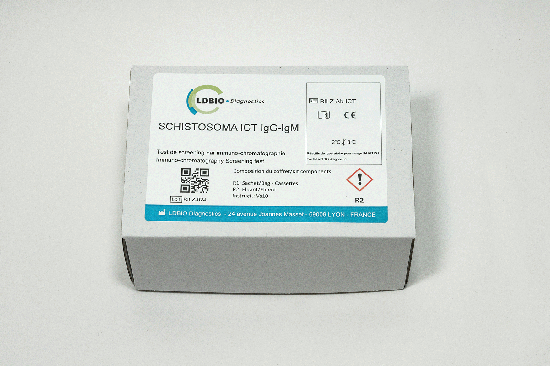 Schistosoma ICT IgG IgM (20T) | Medical Diagnostic Products