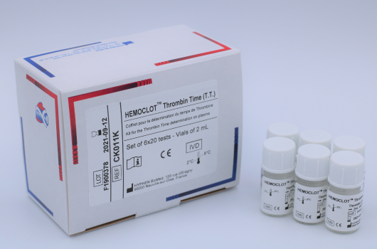 HEMOCLOT™ Thrombin Time (T.T.) | Quadratech Diagnostics
