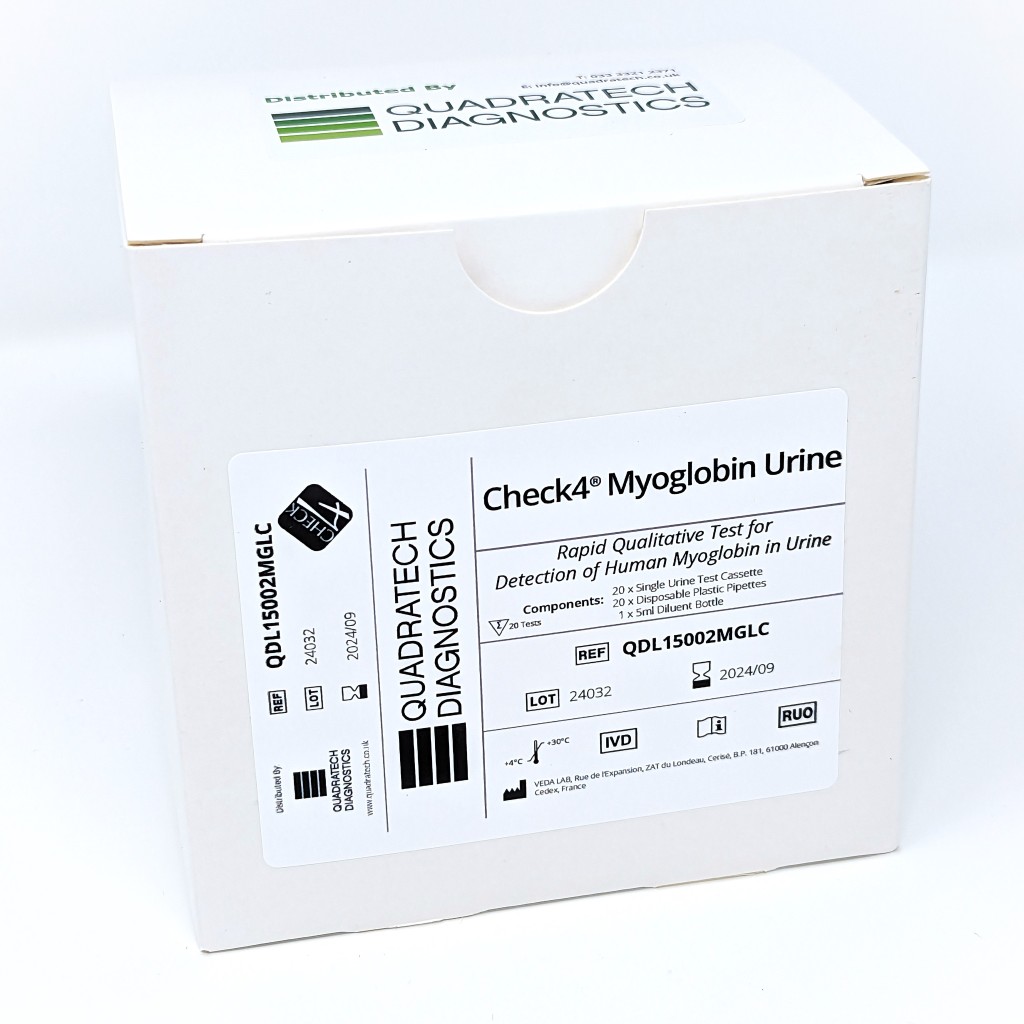 Check4® Urine Myoglobin | Quadratech Diagnostics