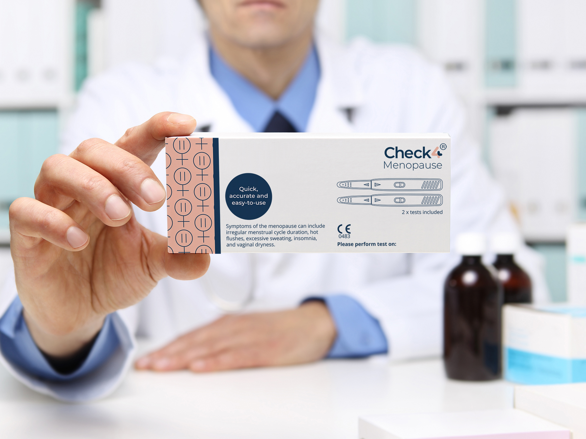 Check4® Menopause Rapid Self-Test UK | Quadratech Diagnostics