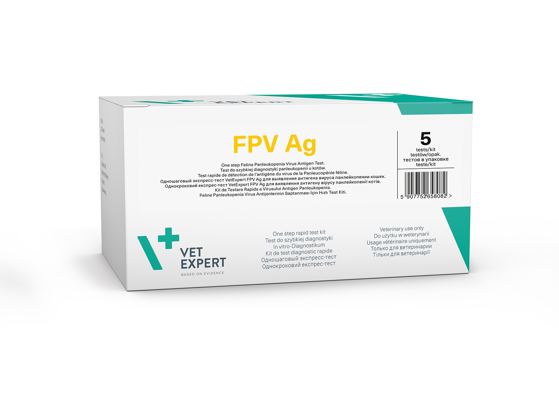VetExpert Rapid Test FPV Ag - 10 Tests | Quadratech Diagnostics